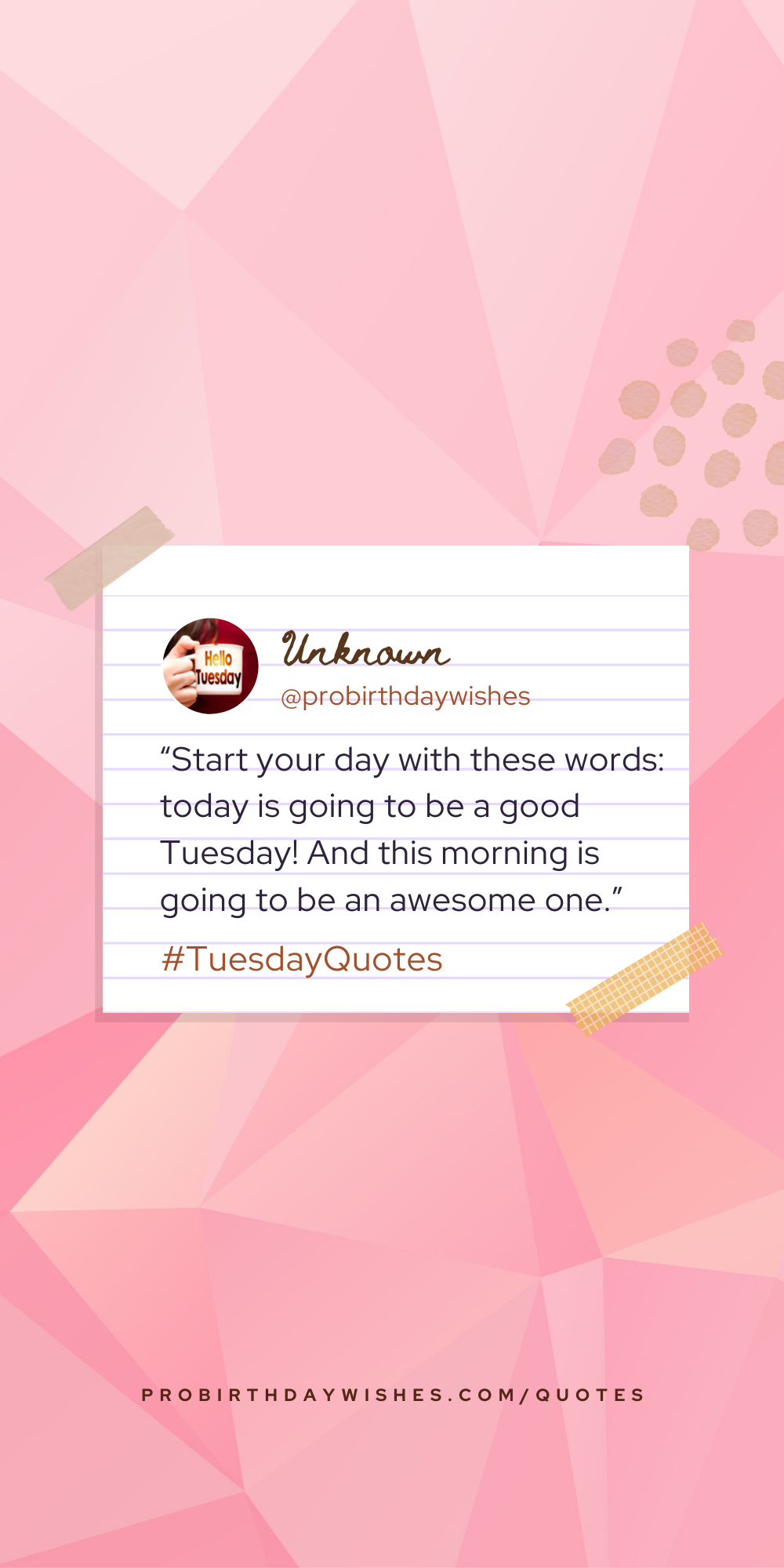 100+ Tuesday Inspirational Quotes & Images